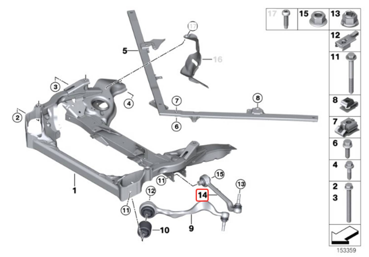 Track Control Arm (Teknorot B-155) Depan Kanan – Otokars.id